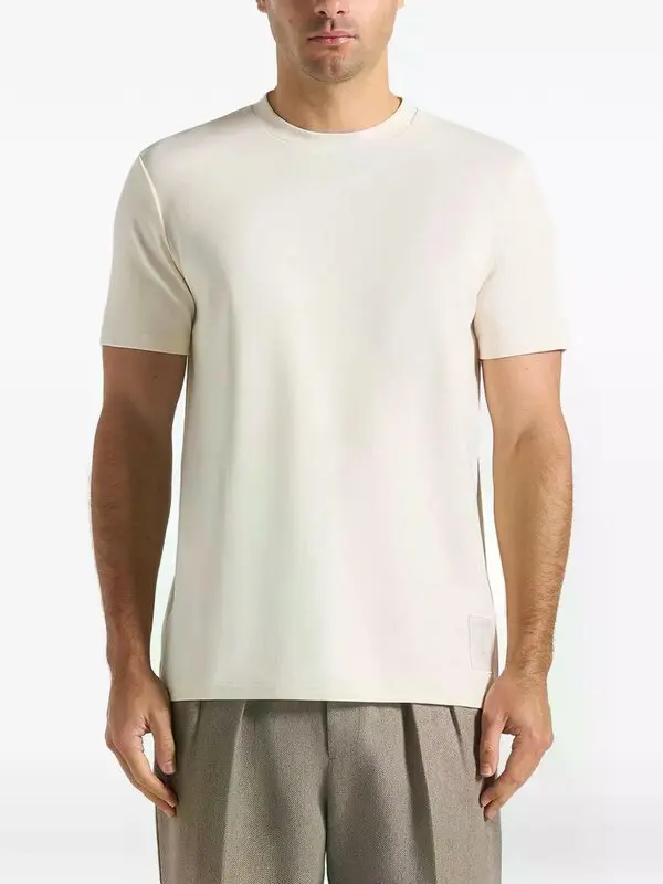 Manière De Voir Ts002 Regular Fit Cotton T-shirt Black - Neutrals