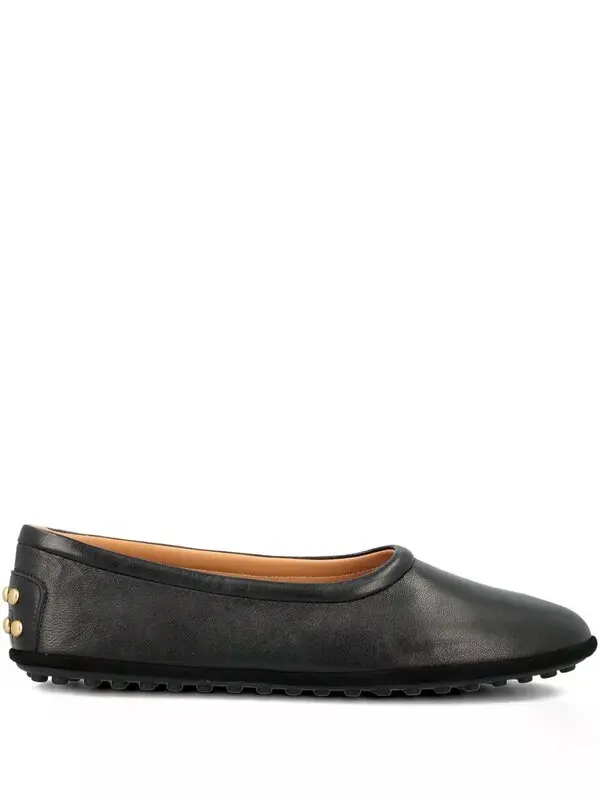 TOD'S Studded-detail Ballet Flats - Black