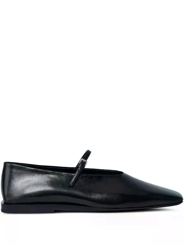 JIL SANDER Leather Ballet Flats