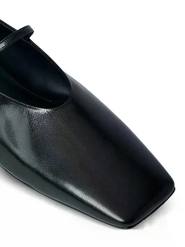 JIL SANDER Leather Ballet Flats