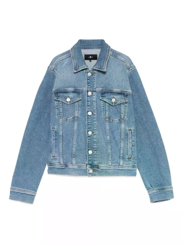 SEVEN Adi Trucker Jacket - Blue