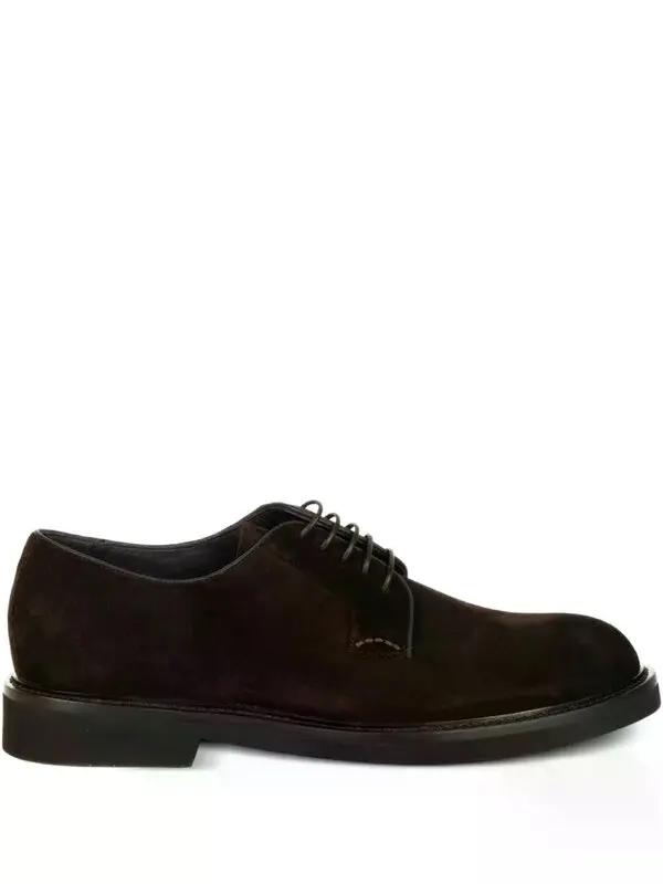 Neil Barrett Lace-up Suede Derby Shoes