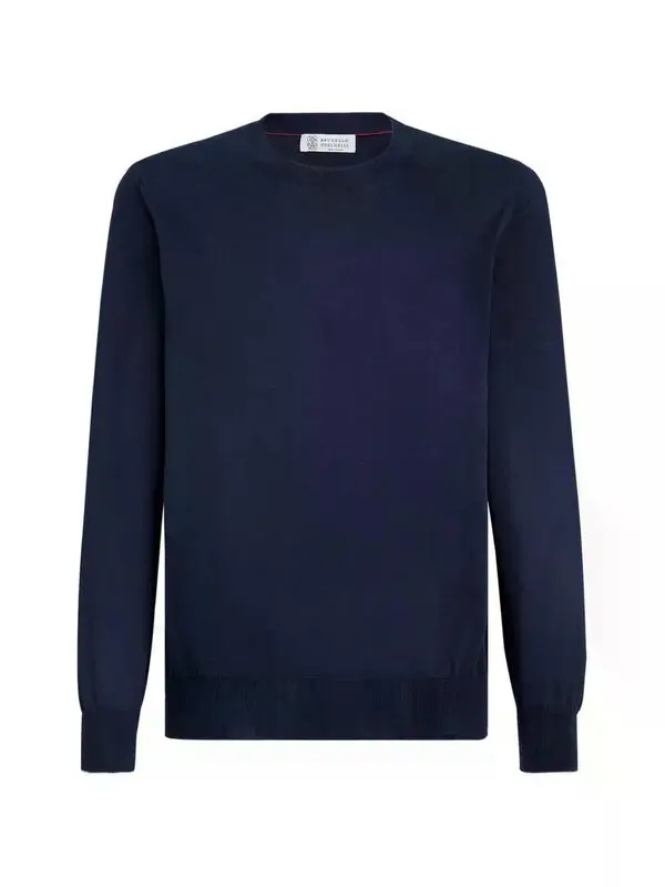 Brunello Cucinelli Crew-neck Sweater - Blue