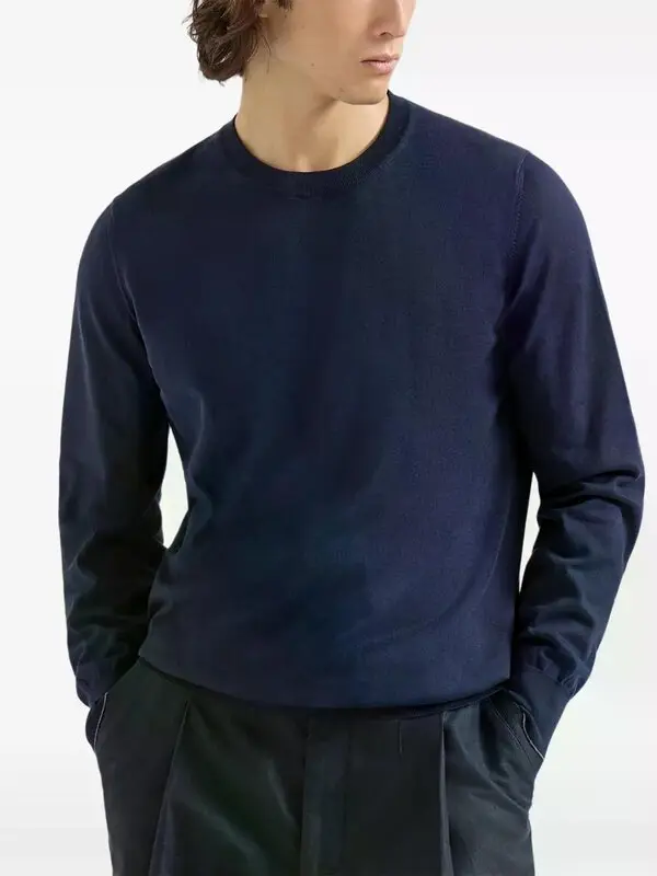Brunello Cucinelli Crew-neck Sweater - Blue