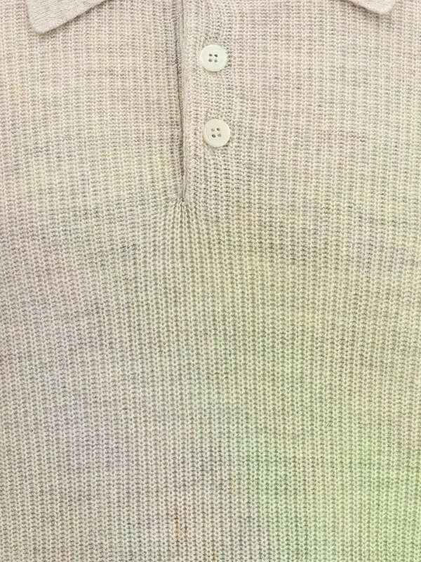 Brunello Cucinelli Short-sleeve Knitted Polo Shirt