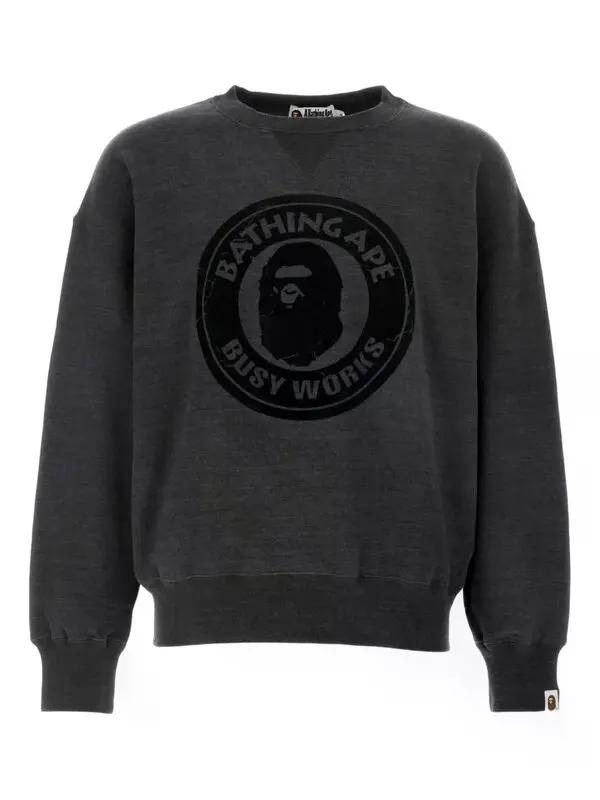 A BATHING APE Long-sleeve Graphic Sweater