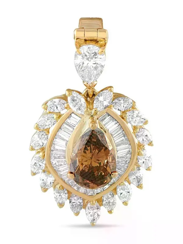 LB EXCLUSIVE 18k Yellow Diamond Pendant - Gold