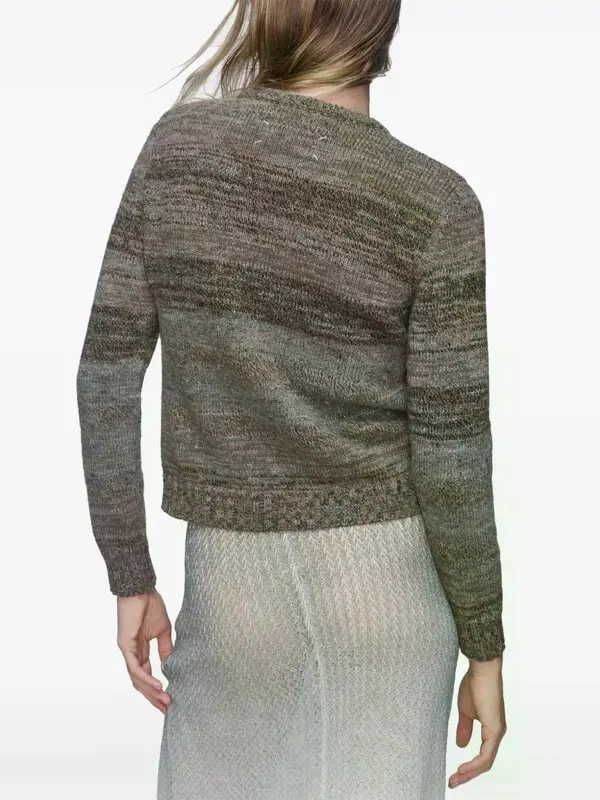 MAISON MARGIELA Striped Crew-neck Sweater