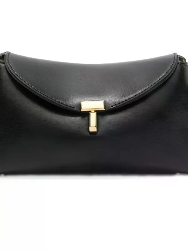 TOTEME T-lock Clutch - Black