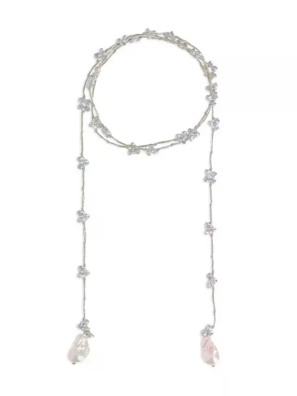 MELA Embellished Necklace - Gold