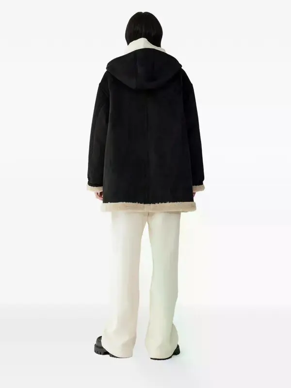 STUDIO TOMBOY Toggle-fastening Duffle Coat - Black