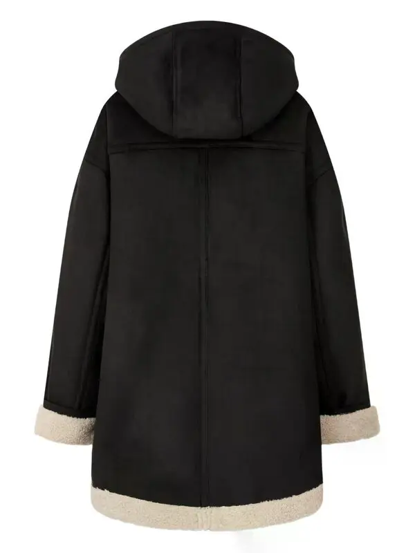 STUDIO TOMBOY Toggle-fastening Duffle Coat - Black