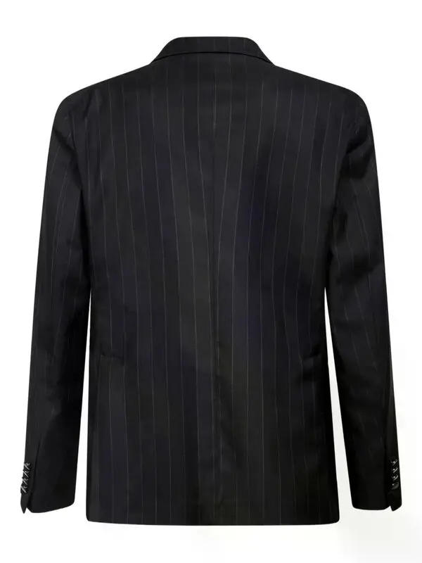 Tagliatore Pinstriped Peak-lapel Blazer