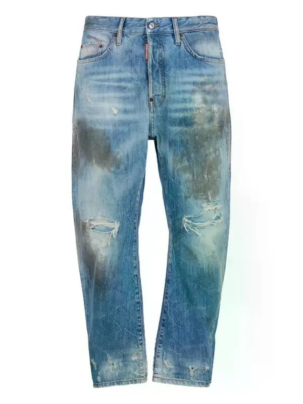 Dsquared2 Light Dirty Ripped Trousers