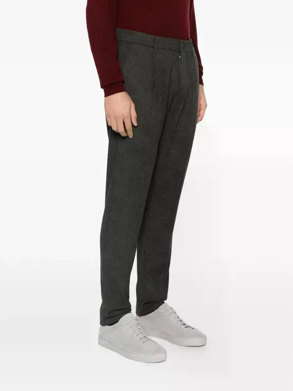 Marc O'polo Osby Pleated Trousers - Grey
