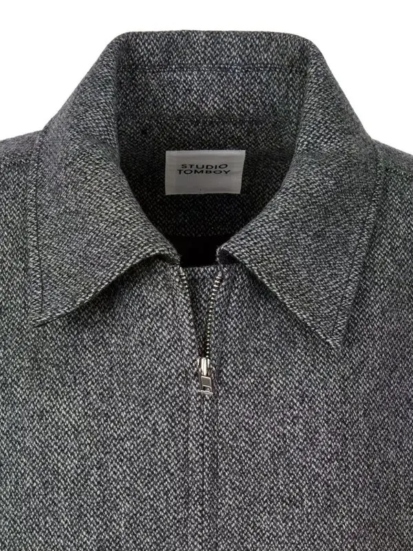 STUDIO TOMBOY Zip-up Jacket - Grey