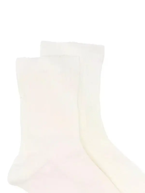 ALTO MILANO Ribbed Ankle Socks
