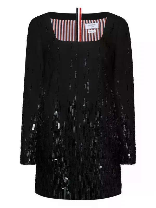 Thom Browne Sequinned Mini Dress