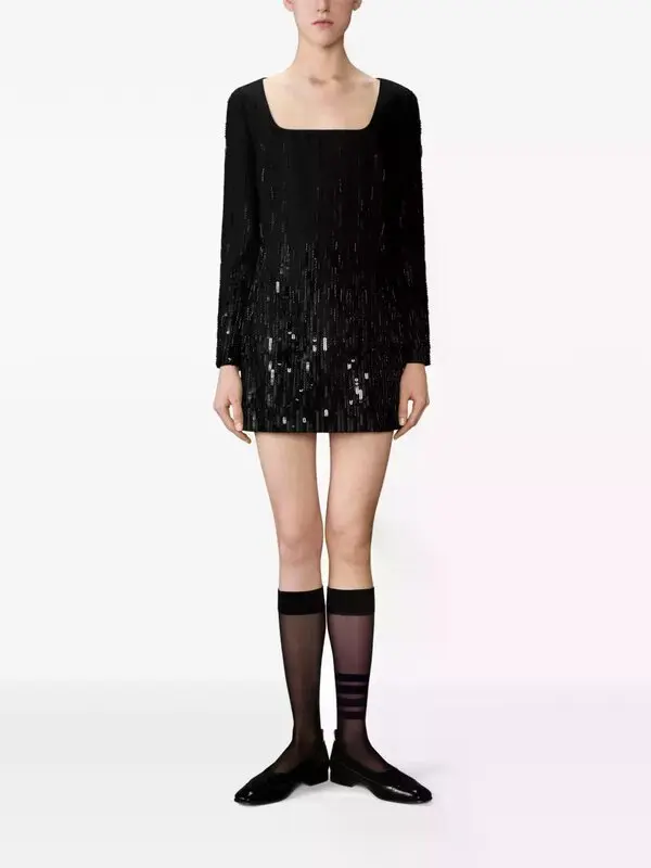 Thom Browne Sequinned Mini Dress