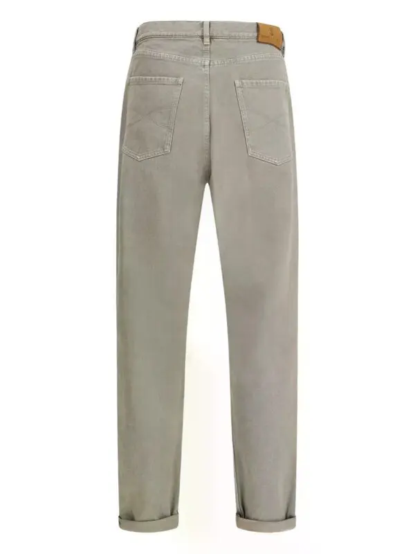 Brunello Cucinelli Five-pocket Jeans - Green