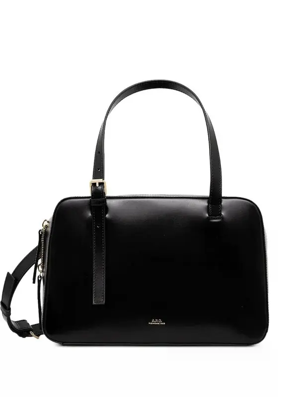A.p.c. Virginie Top-handle Shoulder Bag - Black