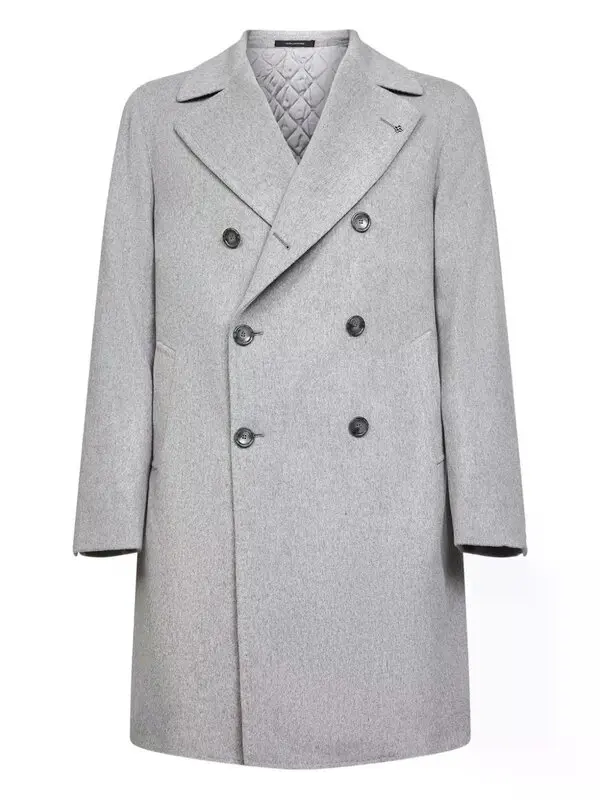 Tagliatore Double-breasted Coat - Grey