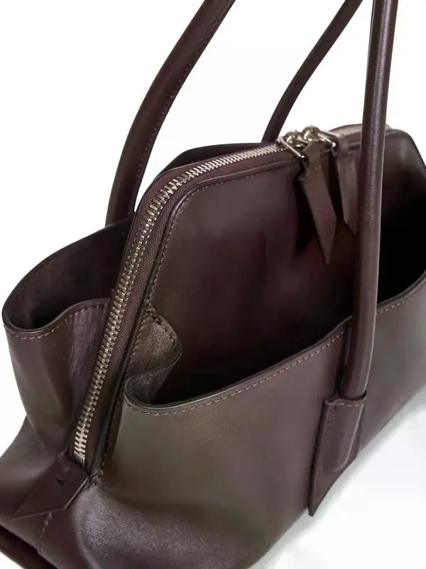 Attico La Passeggiata Small Tote Bag - Brown