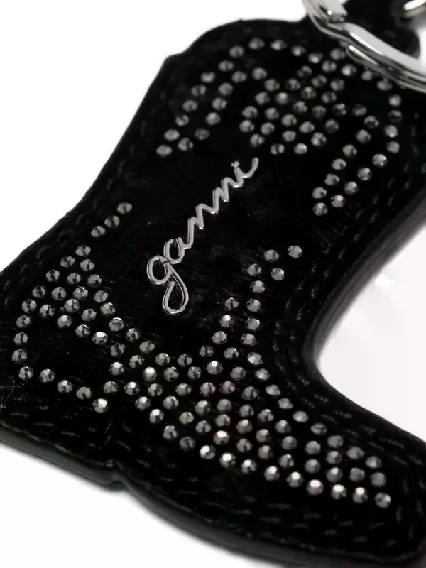 GANNI Boot-shape Keyring