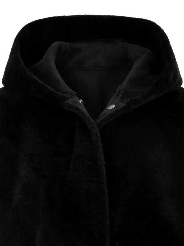STUDIO TOMBOY Reversible Hooded Jacket - Black
