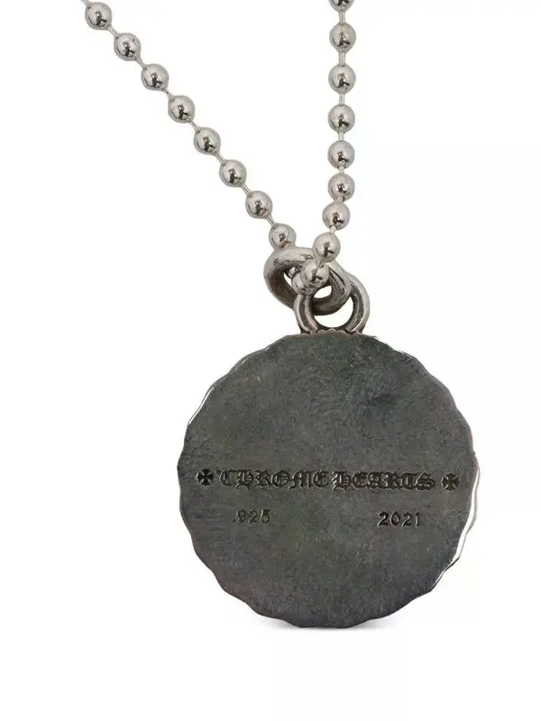 Chrome Hearts True F*cking Love Medallion Necklace