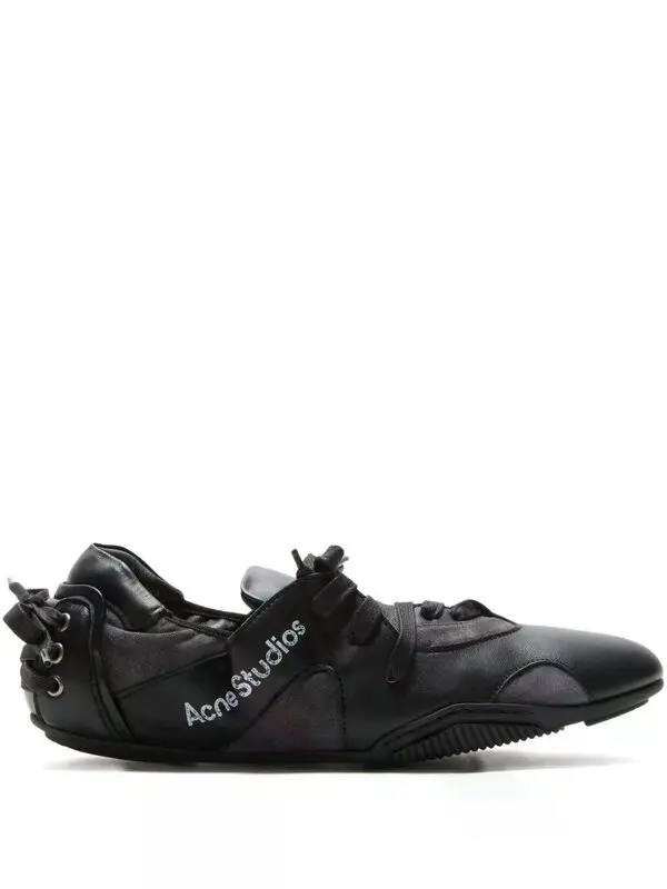 Acne Studios Leather Lace-up Sneakers