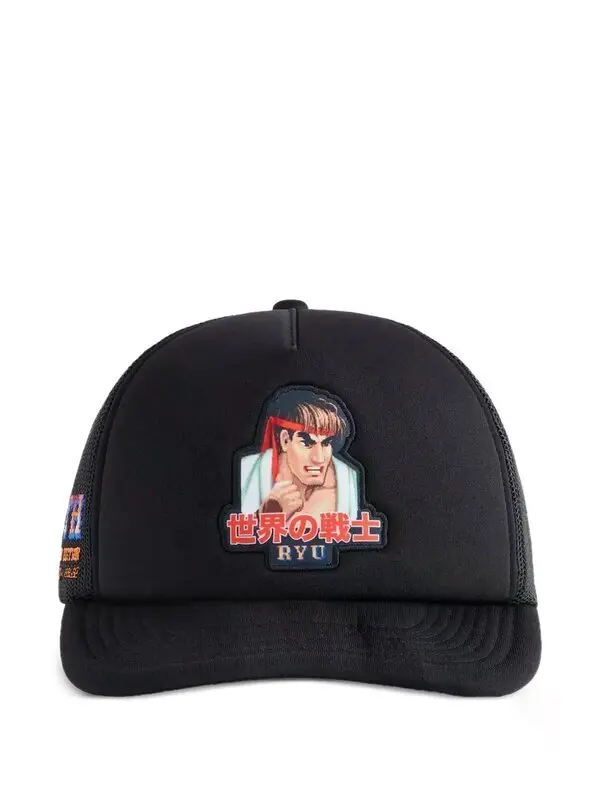 Kith X Capcom Ryu Trucker Cap - Black