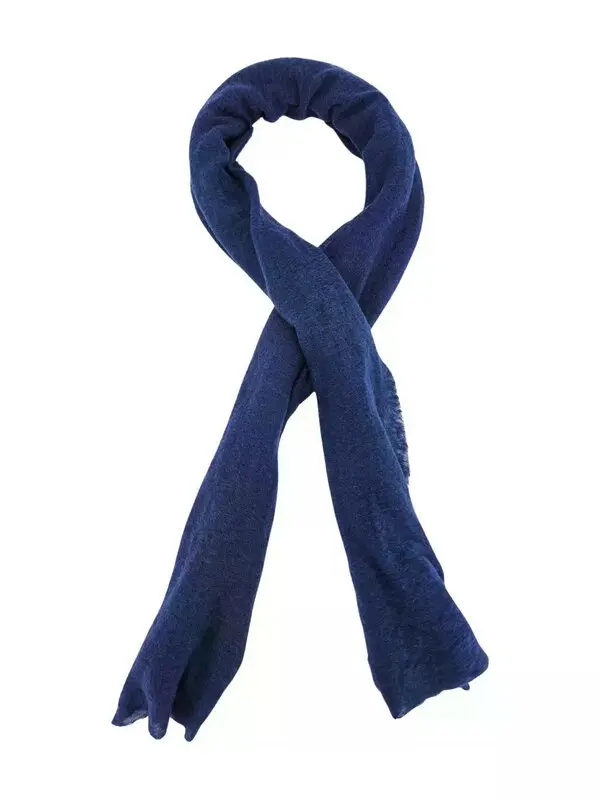 Botto Giuseppe Small Cashmere Scarf - Blue