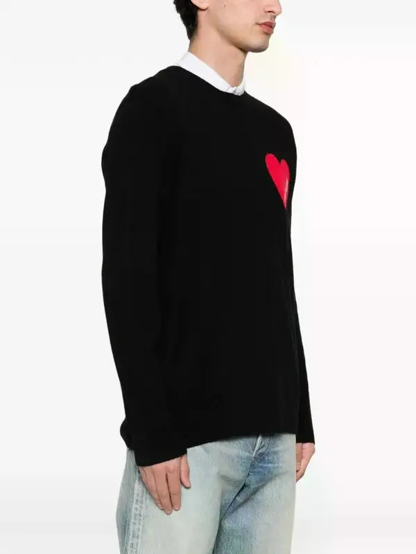 From Future Heart-motif Sweater