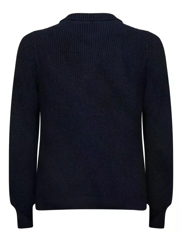 Tagliatore Ribbed Long-sleeve Pullover