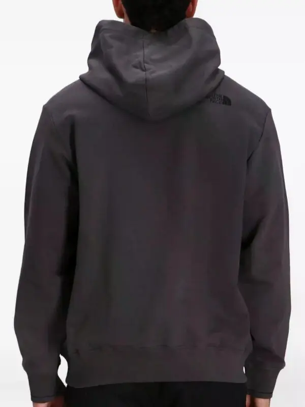 The North Face Connect Embroidered-flower Hoodie - Grey