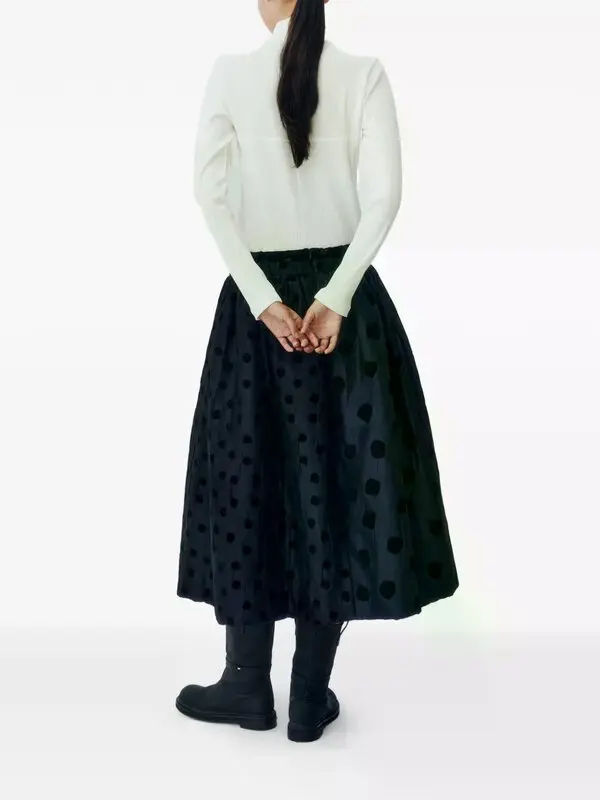 STUDIO TOMBOY Polka-dot Midi Skirt