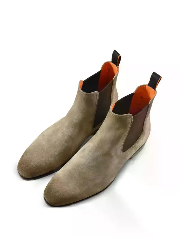 Santoni Archerboot Chelsea Boots - Neutrals
