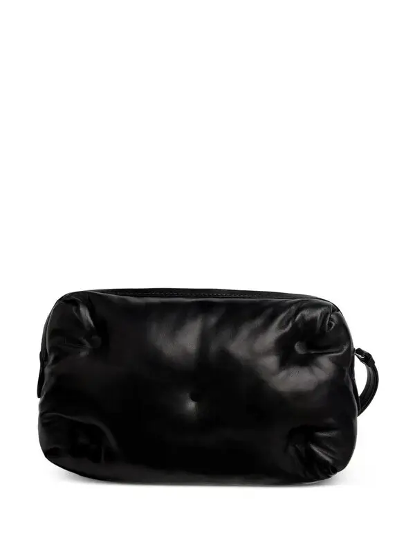 MAISON MARGIELA Glam Slam Leather Clutch - Black