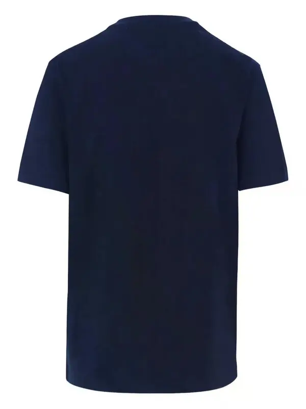 JIL SANDER Logo-print Cotton T-shirt - Blue