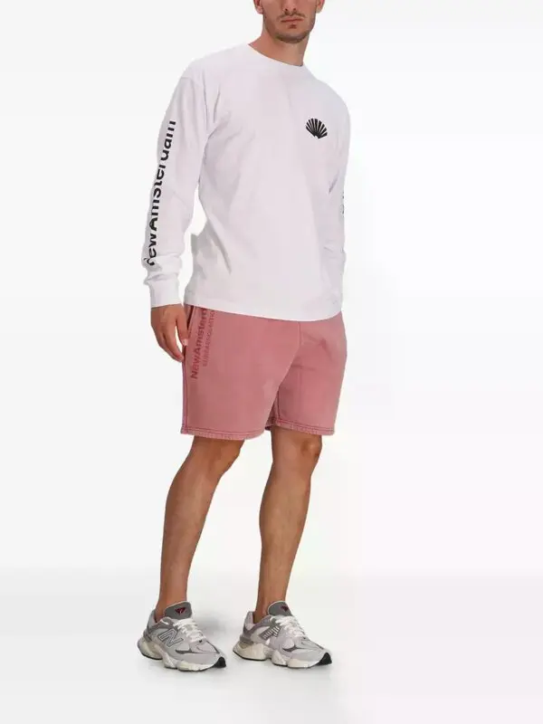 NEW AMSTERDAM SURF ASSOCIATION Cotton Drawstring Shorts