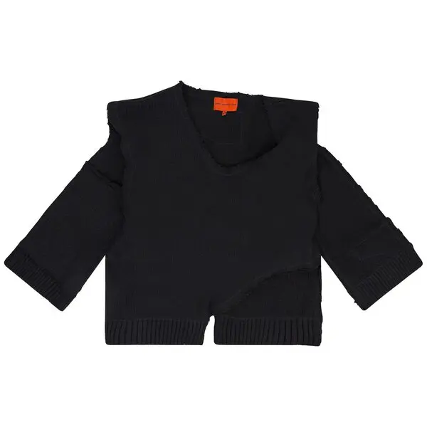 WHO DECIDES WAR Unadorned Sweater Vest