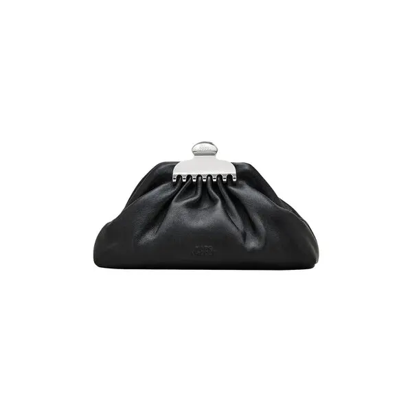 Marc Jacobs Small Claw Clip Clutch Bag - Black