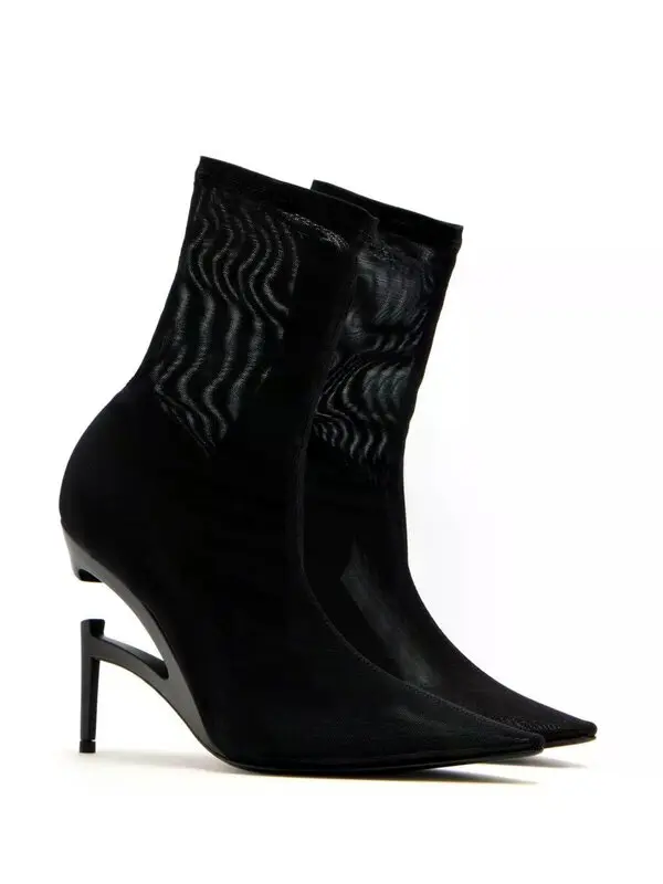 B1ARCHIVE 100mm Mesh Textured Boots