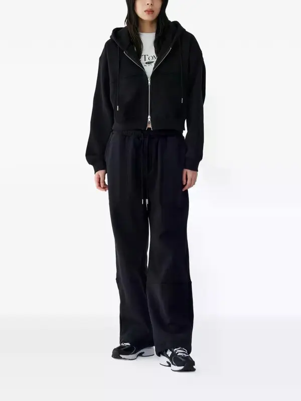 STUDIO TOMBOY Fleece-lined Track Pants - Black