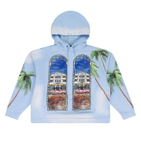 WHO DECIDES WAR BY EV BRAVADO Potn Pullover Hoodie - Blue