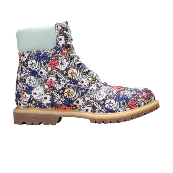 Timberland 6-inch Premium Floral Boots - Multicolor