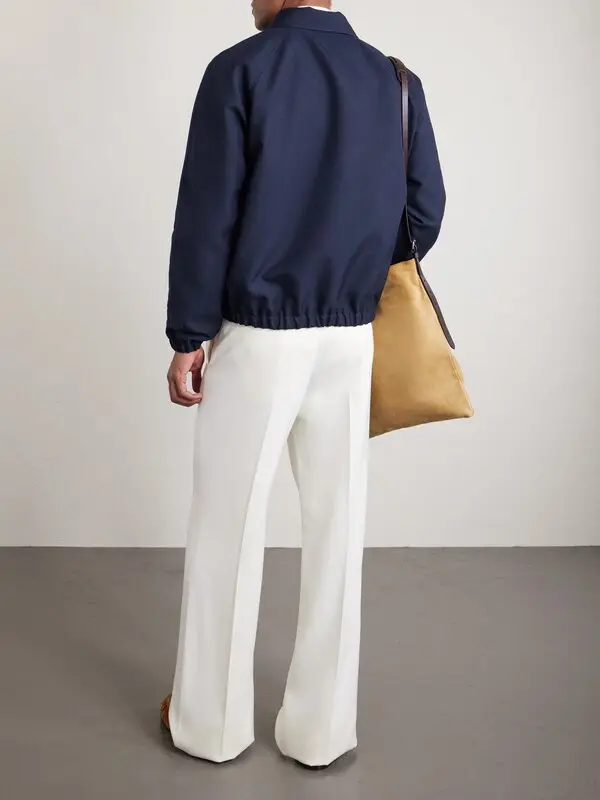 Valentino Garavani Vgold Twill Blouson Jacket