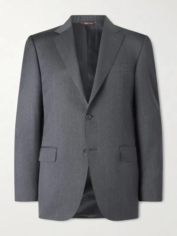 Canali Wool Suit Jacket