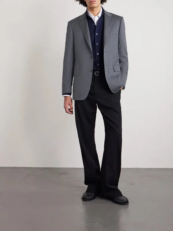 Canali Wool Suit Jacket
